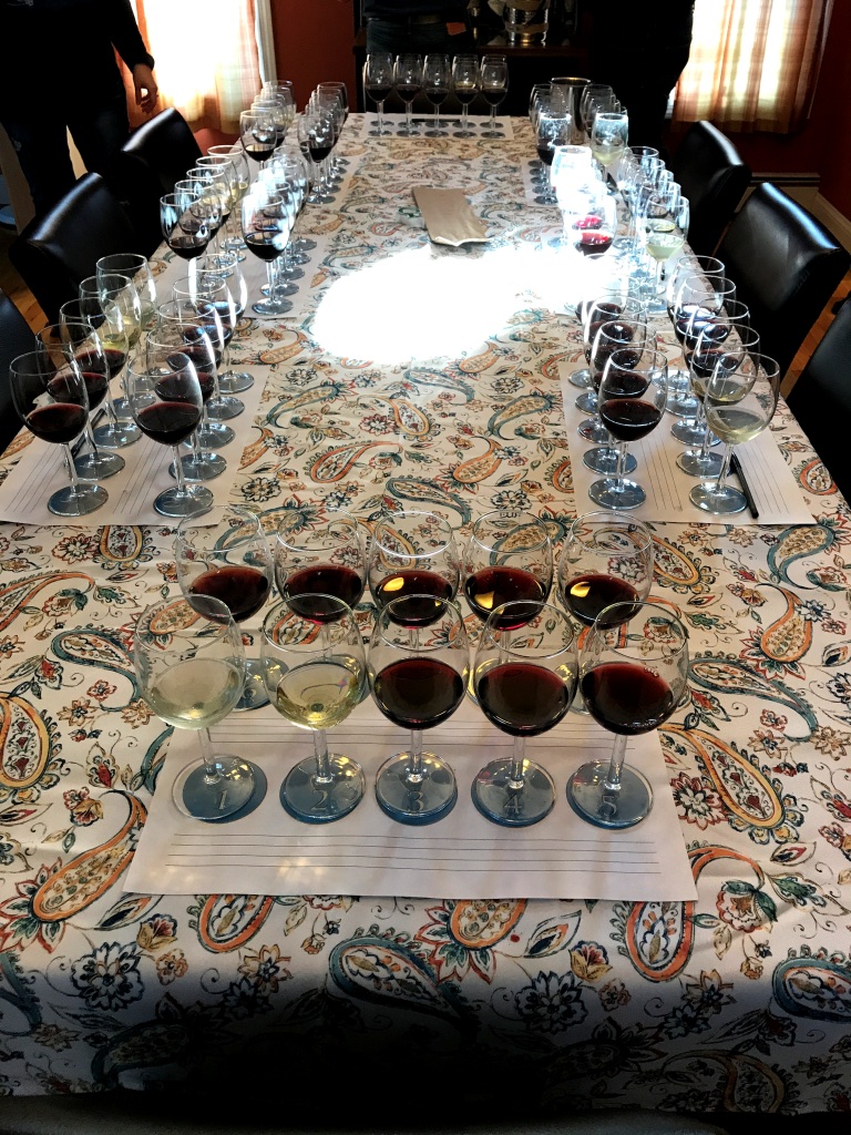 Tables Set for tasting | Talk-A-Vino
