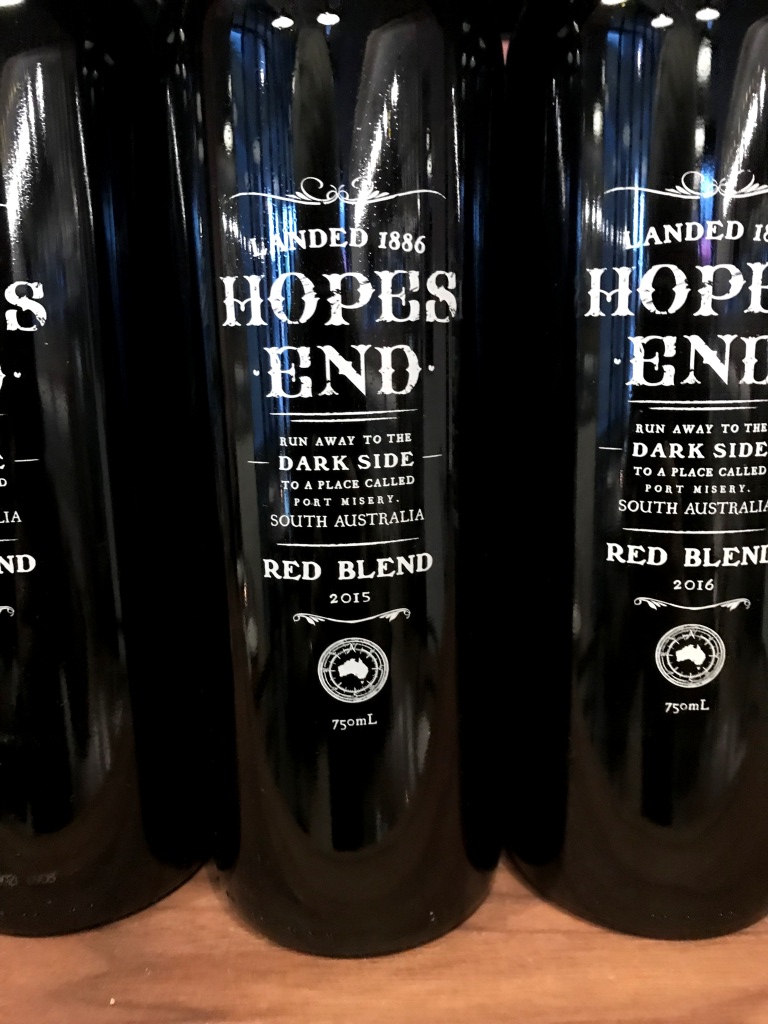 Hopes End wine | Talk-A-Vino