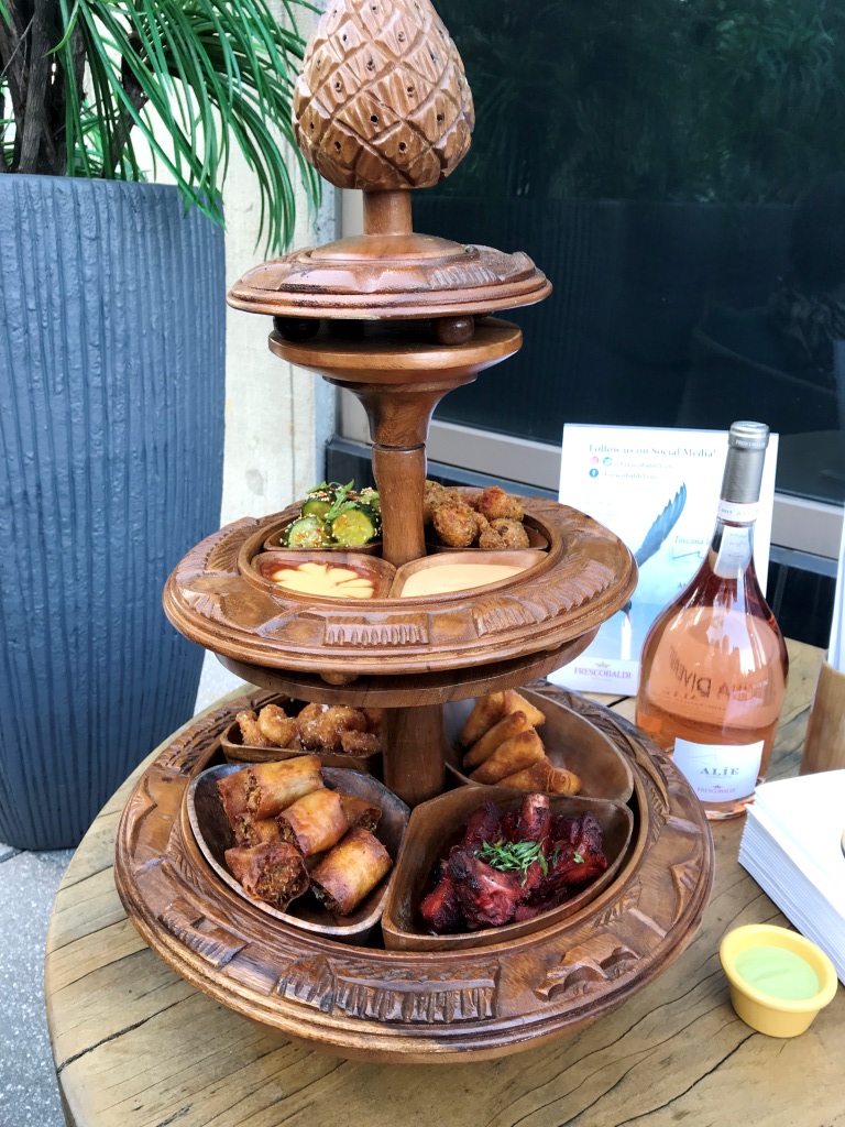 Polynesian restaurant Pu Pu Polynesian Platter | Talk-A-Vino
