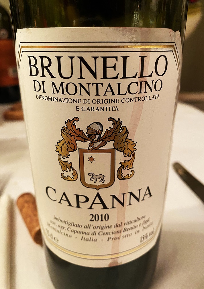 Capanna Brunello Di Montalcino | Talk-A-Vino