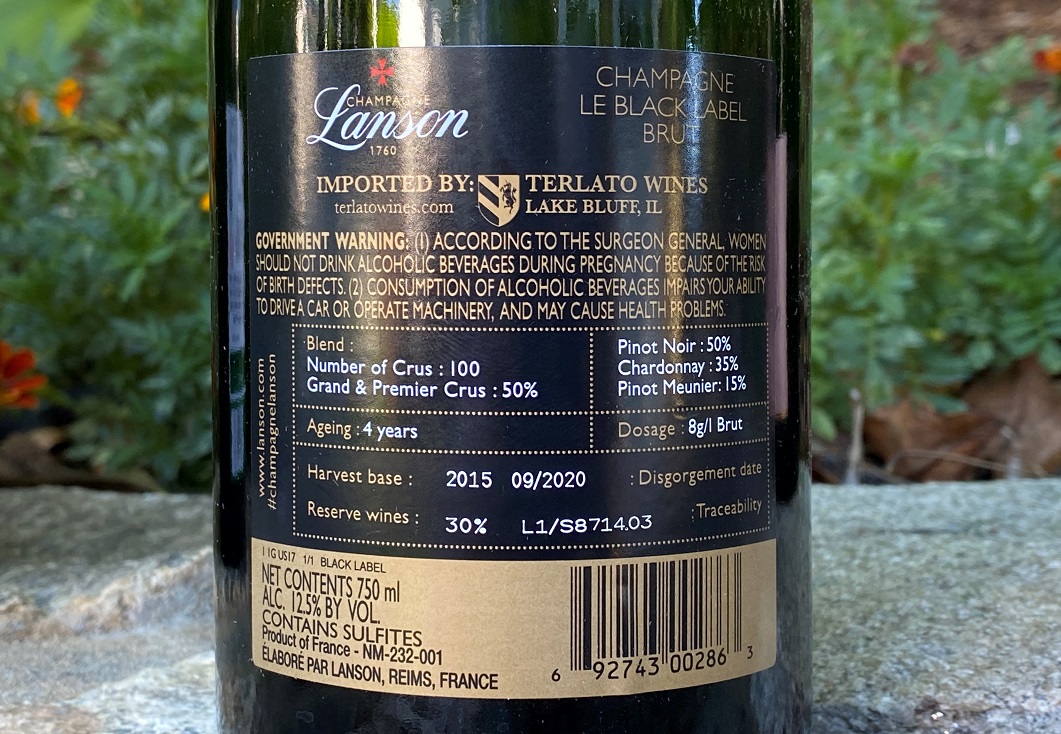 Champagne Lanson (6) | Talk-A-Vino